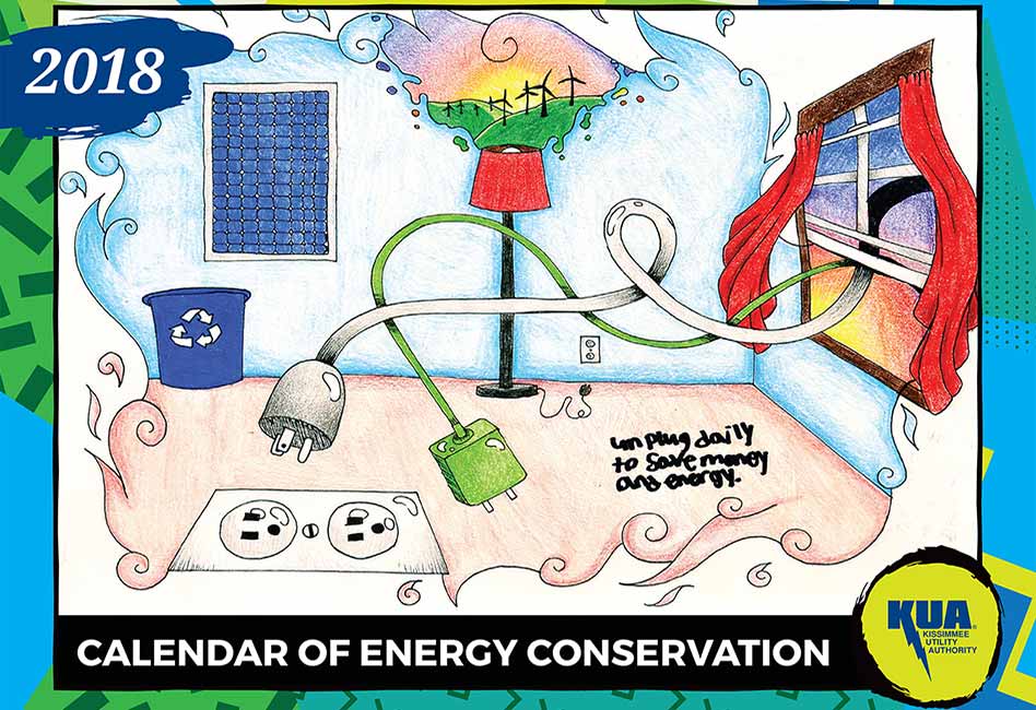 Kissimmee Utility Authority Releases 2018 Energy Conservation Calendar