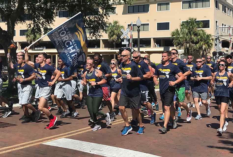 Osceola County Law Enforcement Supports Special Olympics in 2019 Torch Run