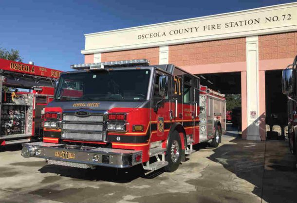 Osceola County Fire Rescue Hosts "Push Back" Ceremony For New Engine ...