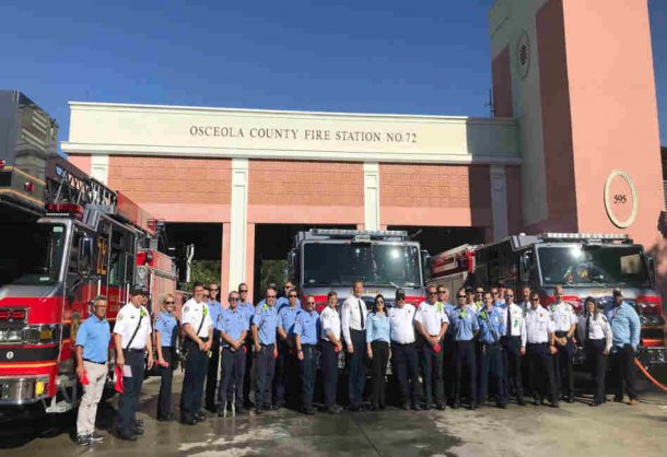 Osceola County Fire Rescue Hosts "Push Back" Ceremony For New Engine ...