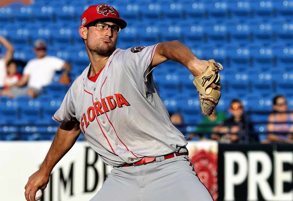 Florida Fire Frog Pitcher Tristan Beck Shuts Out Bradenton 2-0