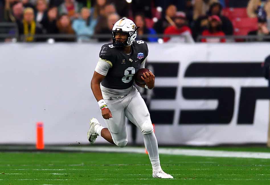 UCF Knights QB Mack Breaks Ankle, Out Indefinitely