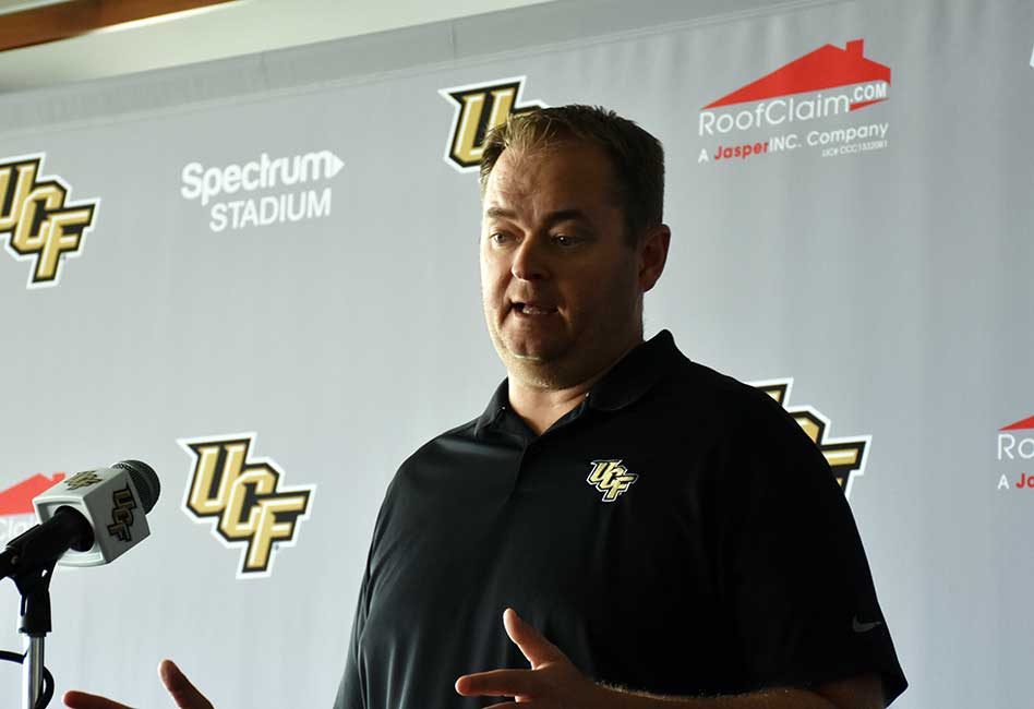 UCF Knights Football Coach Josh Heupel Shares Hopes for 2019 Season