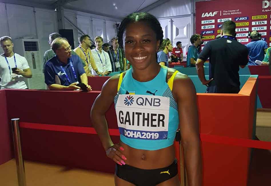 OHS alum Tynia Gaither 8th in 200 meters at track's world championships
