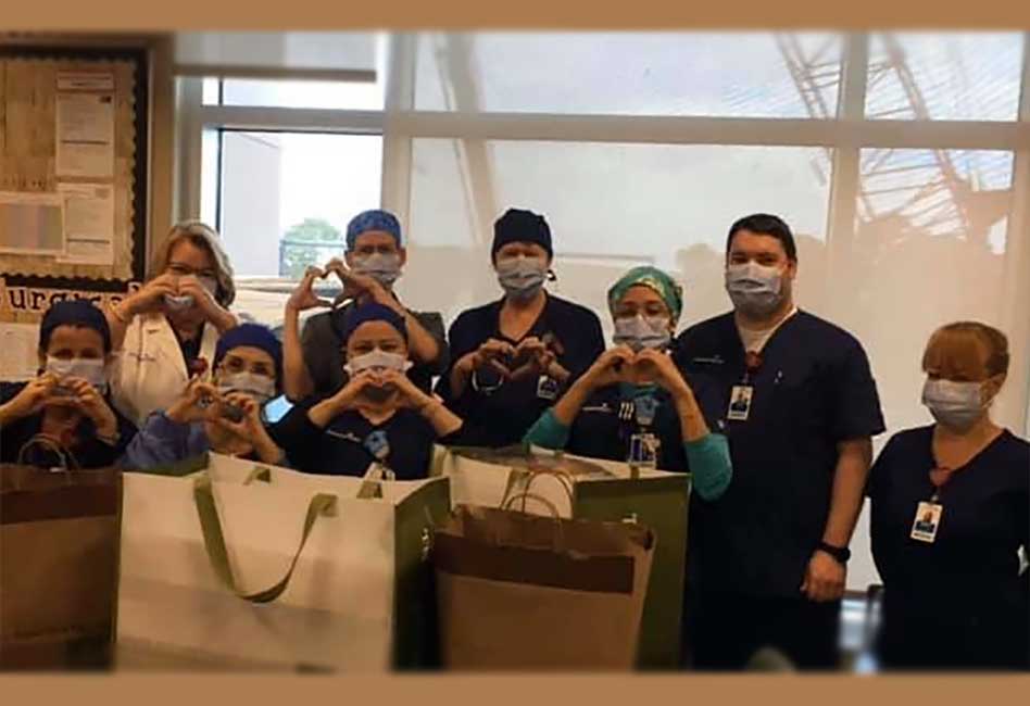 Help the helpers -- you can assist in making caps for local hospital ...