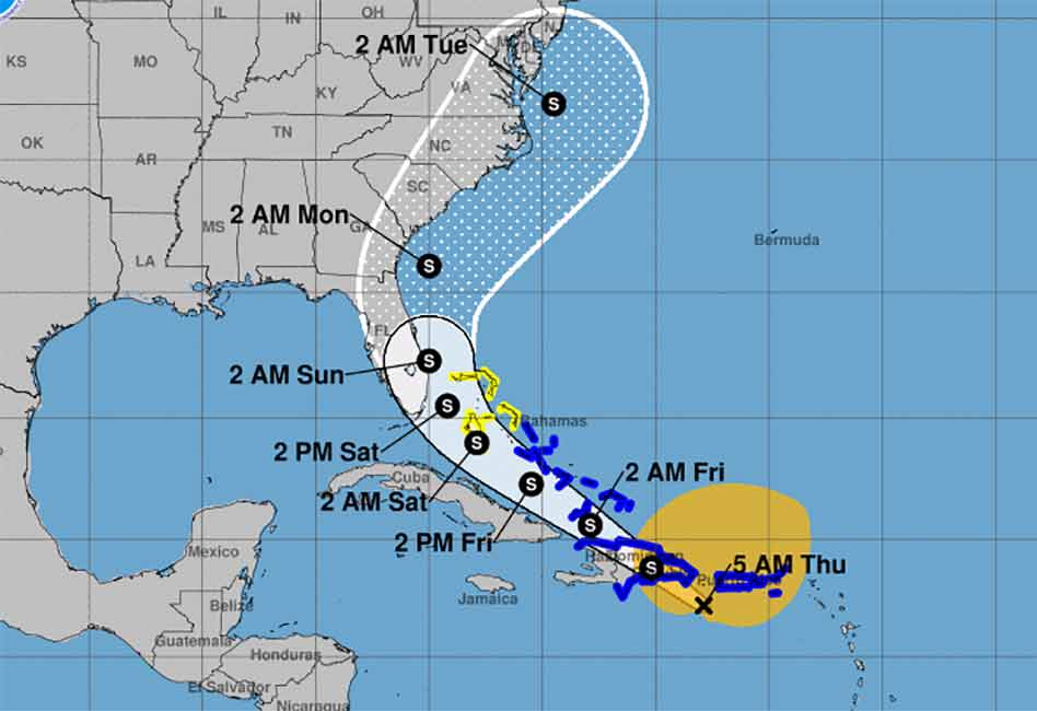 Tropical Storm Isaias becomes ninth named storm of year, Florida impact ...