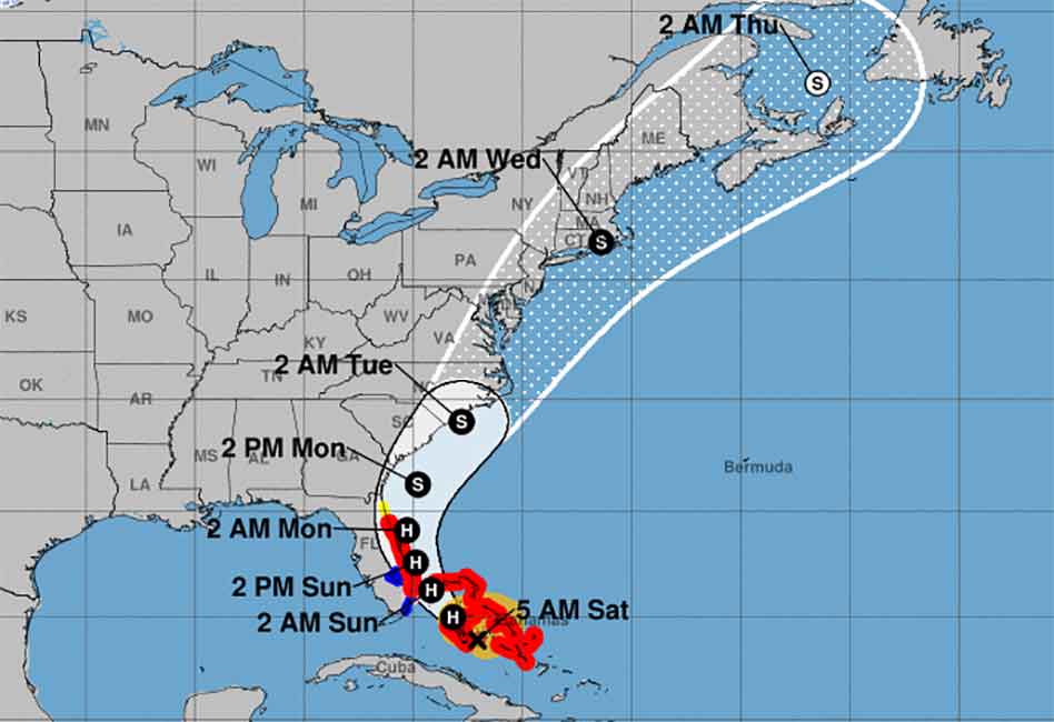 Hurricane Isaias continues to bring strong winds, heavy rains to ...