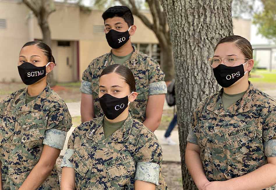 Gateway High School MCJROTC Earns Naval Honor School Distinction