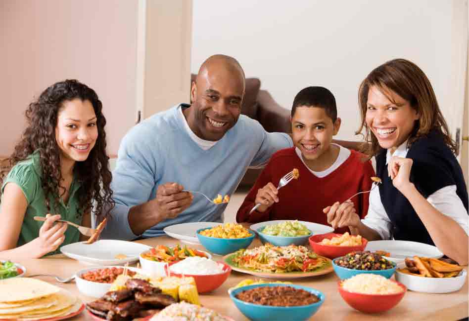 Making family mealtimes fun, and positively delicious