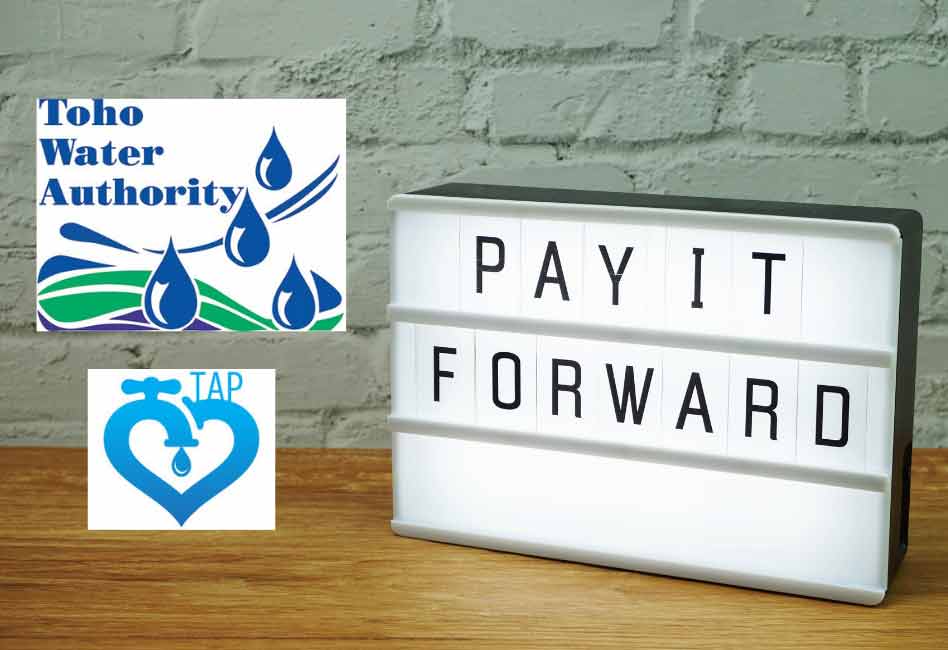Toho Water Authority customers can now "pay it forward to help others