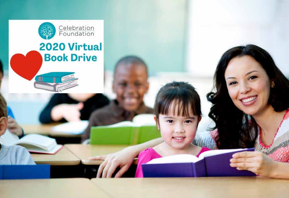 Help a Child Open a Book, Celebration Foundation's Virtual Book Drive