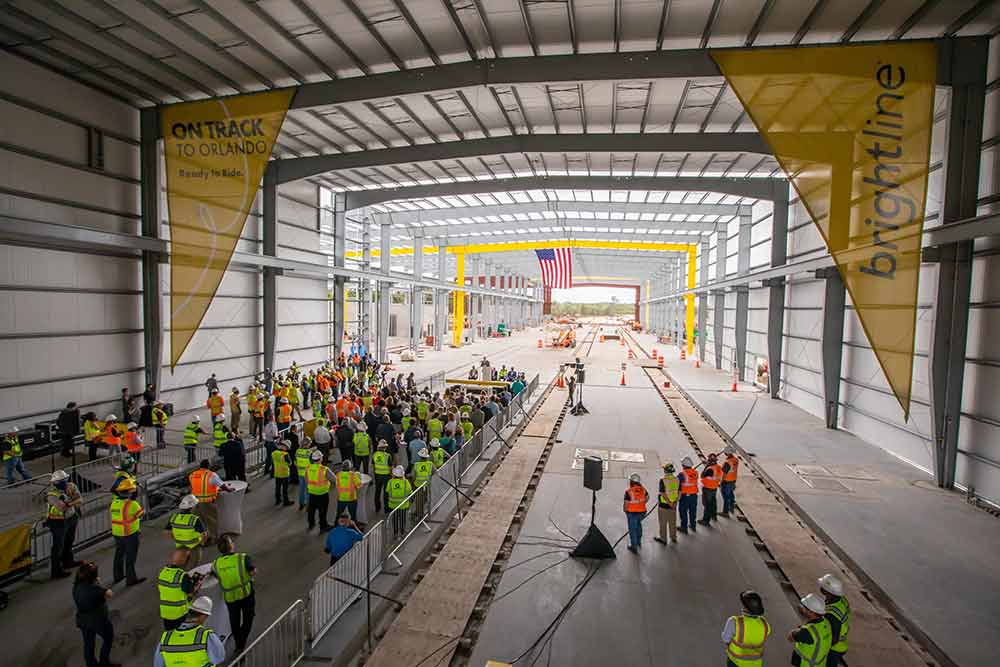 Brightline Trains Passes 50 Percent Completion Mark on Construction ...
