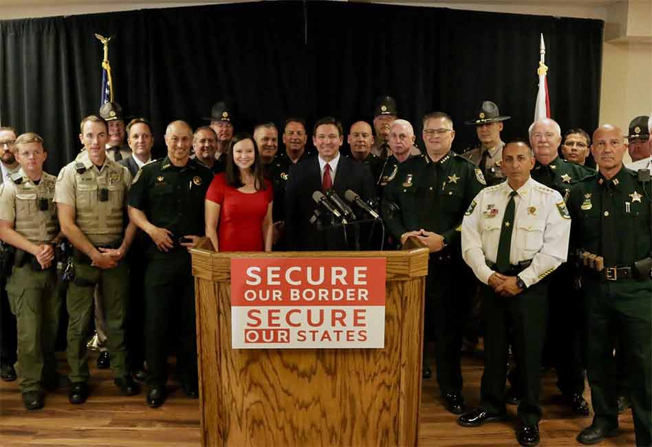 Florida to deploy 50 law enforcement officers to US-Mexico border Monday