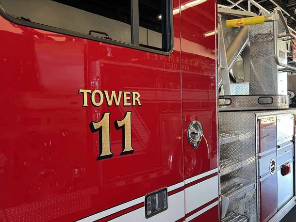 Kissimmee Fire Department Celebrates New Fire Tower and Engines in Wet ...