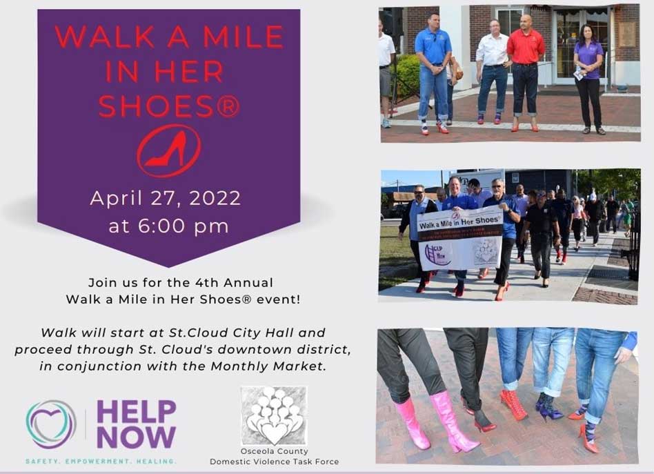 \Help Now's 4th Annual "Walk a Mile in Her Shoes" to Focus on Domestic ...