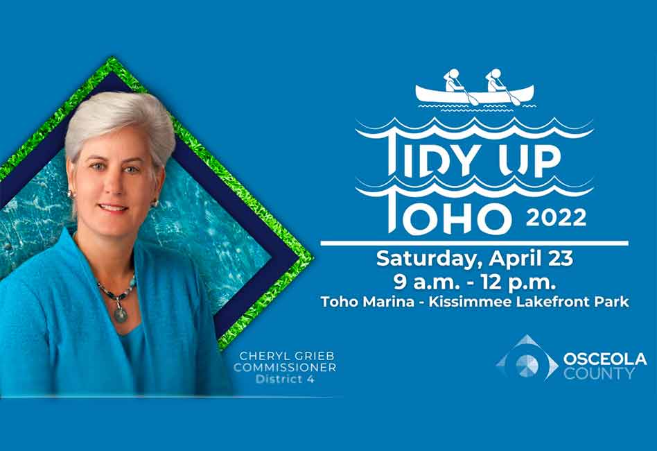 Celebrate Earth Day and "Tidy Up Toho" with County Commissioner Cheryl ...