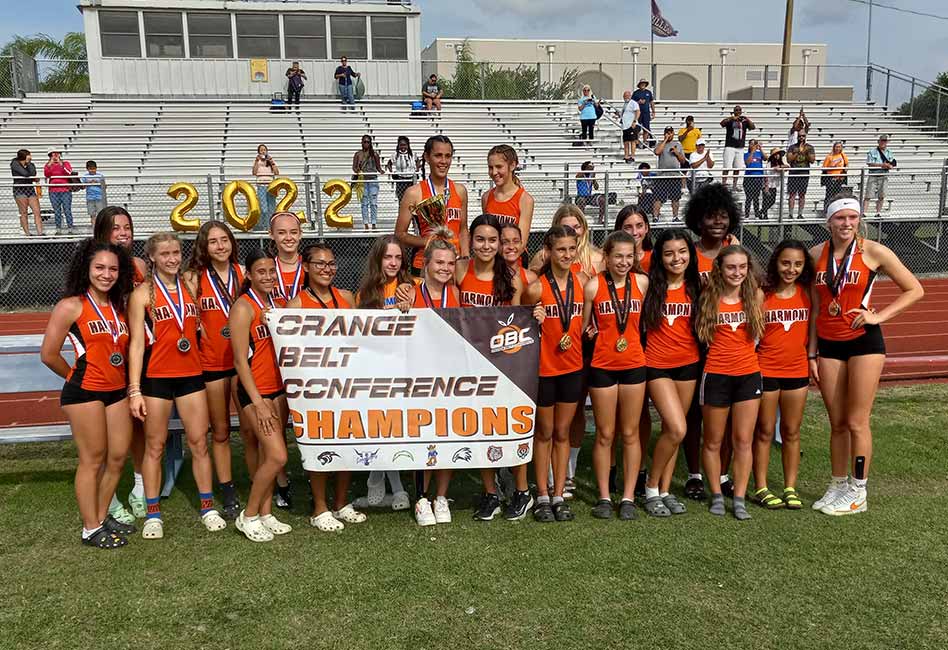 Harmony Closes in On Orange Belt Conference All-sports Trophy