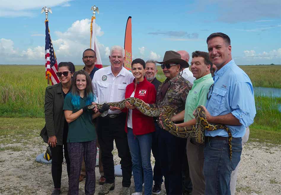 First Lady Casey DeSantis Kicks Off Florida Python Challenge ...