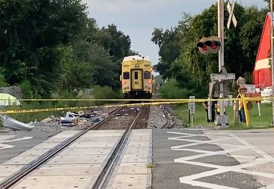 One Dead After Car Crash With Sunrail Train In Kissimmee Police Say