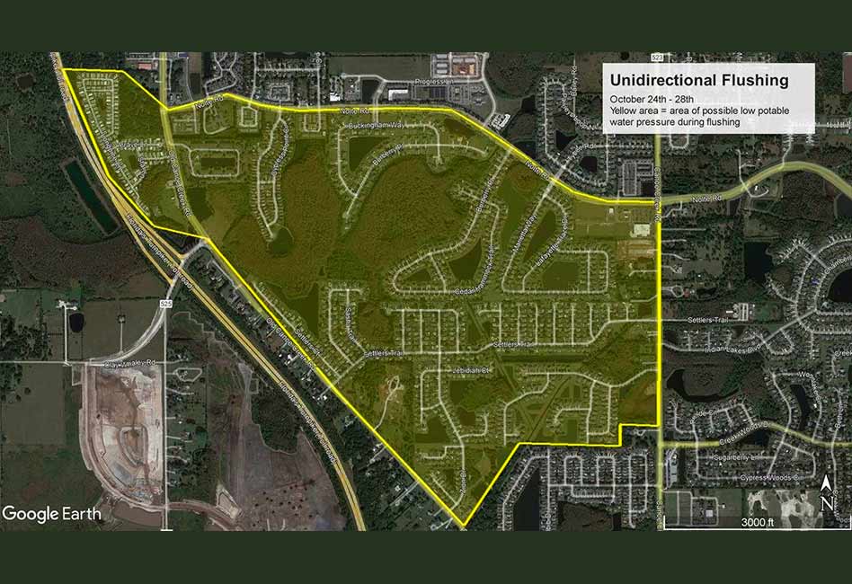 Toho Water Authority to Continue Water Line Cleaningwith Flushing ...