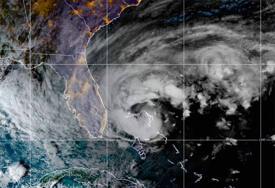 Hurricane Nicole churns closer to Florida with sustained winds of 75 ...
