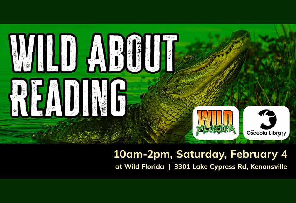 Get 'Wild' About Reading and Get Into Wild Florida For Free February 4