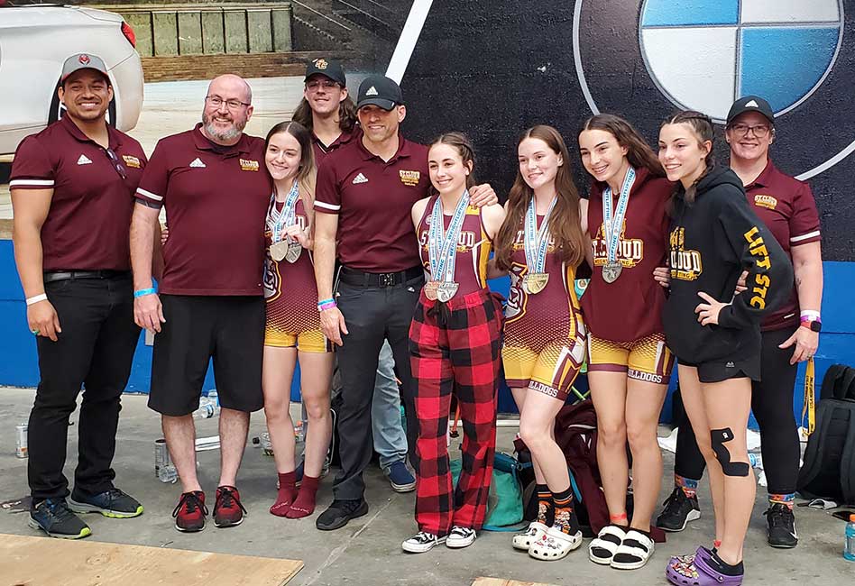 St. Cloud's Davis Wins Individual Weightlifting State Championship ...