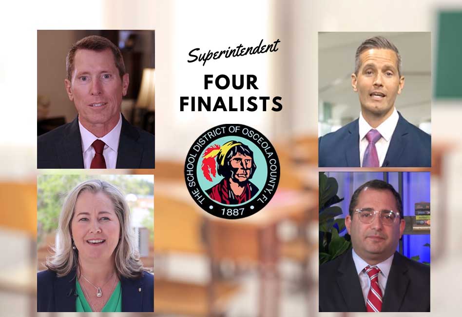 Meet Osceola School District's Four Superintendent Finalists Tonight at Valencia College Osceola