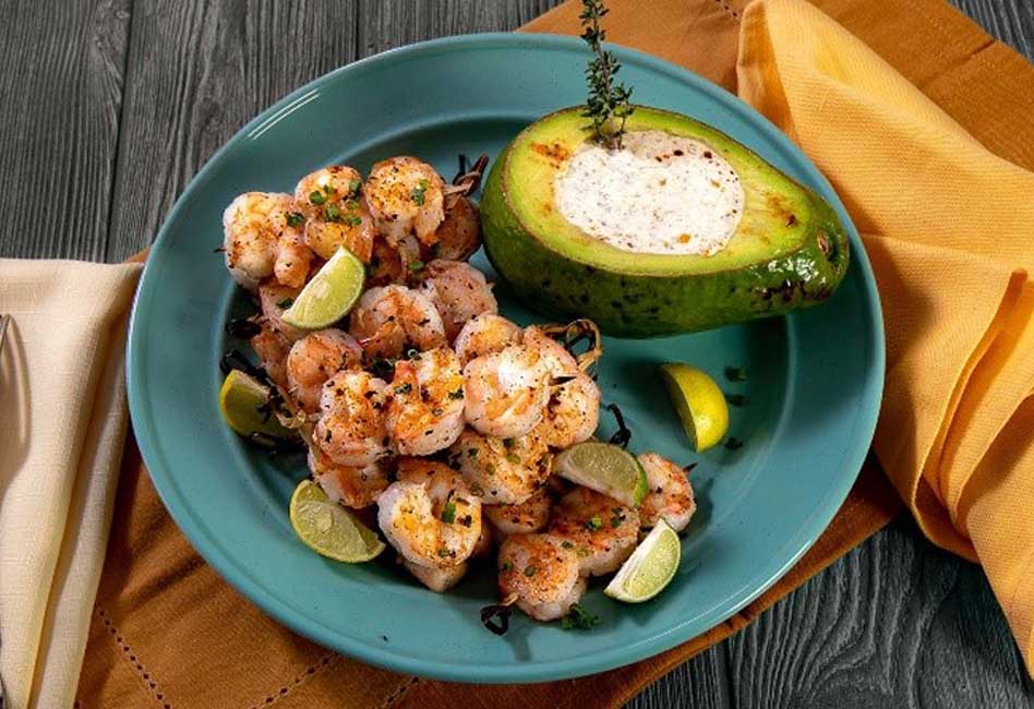 End Your Summer Day With Grilled Florida Key Lime Shrimp Skewers, They ...