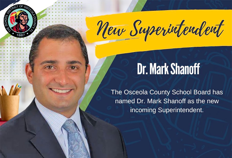 Dr. Mark Shanoff to Assume Role of Superintendent in Osceola School ...
