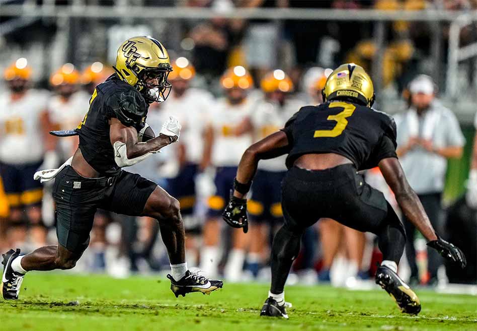 Big 12 Debut: UCF Knights Shine with 56-6 Victory Over Kent State