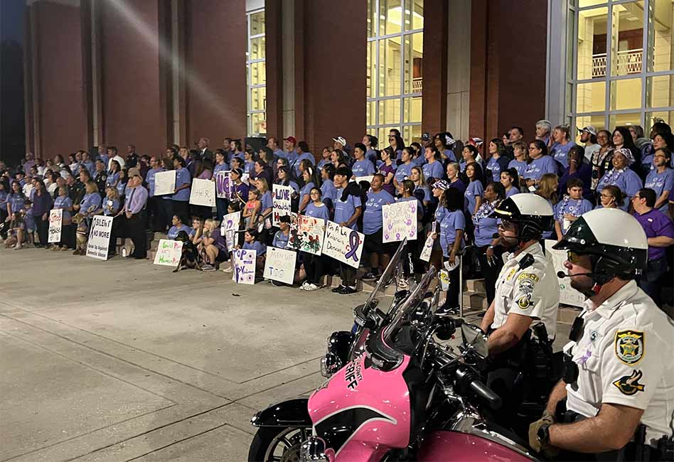 Shining a Light on Hope: 14th Annual Domestic DV Rally, Awareness Walk ...