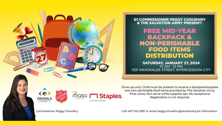 Mid-Year Backpack Distribution Event