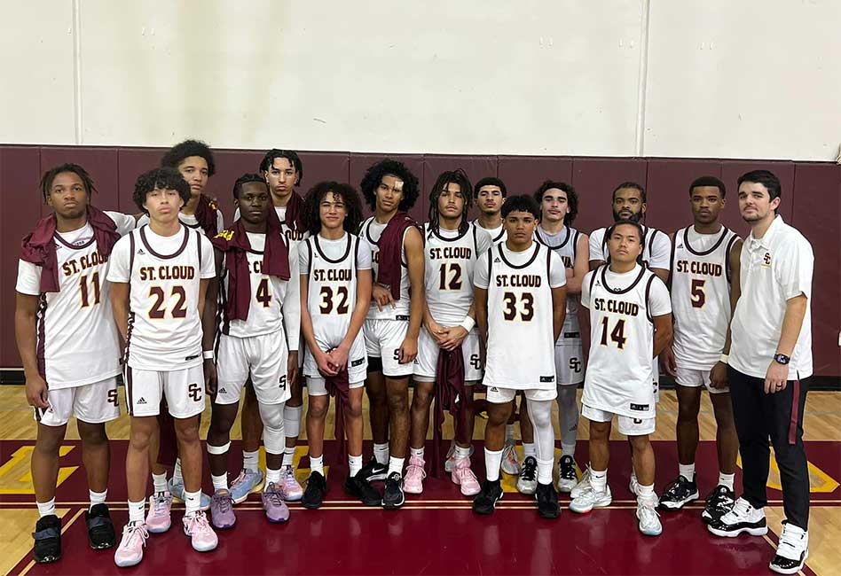 Baker Leads St. Cloud Bulldogs to Upset Win Over Harmony Longhorns in Boys Basketball