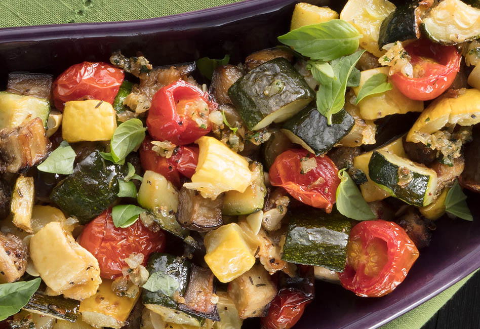 Sunshine Harvest: Roasted Florida Vegetable Ratatouille