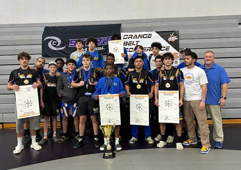 Late Wins Secure Orange Belt Conference Wrestling Title For Kowboys