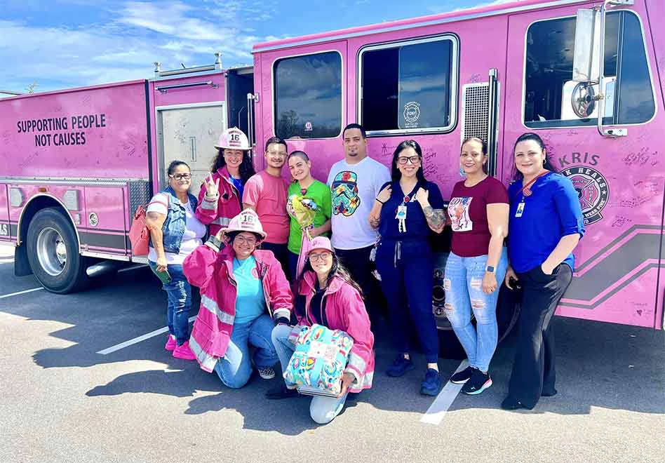 St. Cloud's Pink Heals Makes Heartfelt Visit to Support Nurse Marangely ...