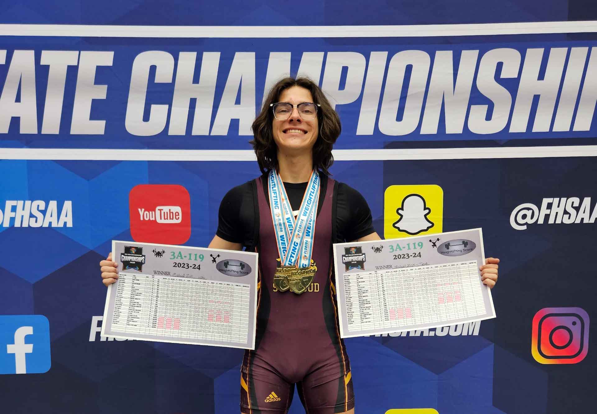 St. Cloud's Mikey Ziss Grabs Two State Championships, Liberty's Kevin ...