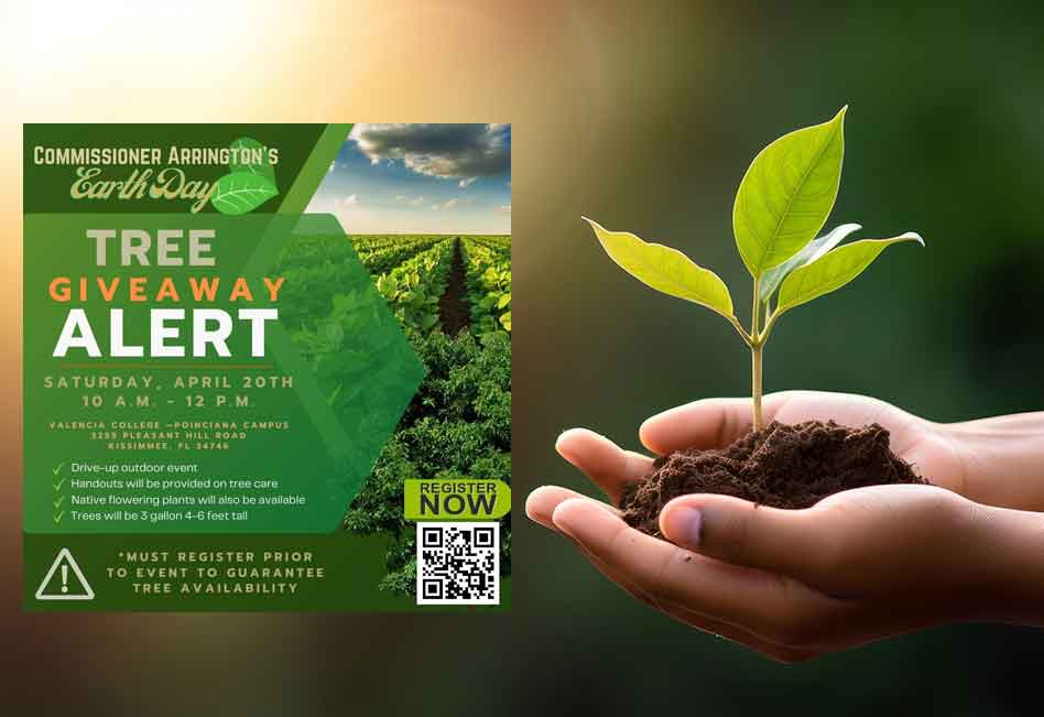 County Commissioner Brandon Arrington to Host Earth Day Tree Giveaway ...