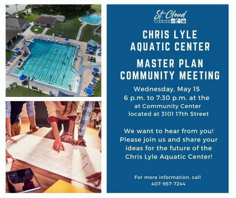 Chris Lyle Aquatic Center Master Plan Community Meeting