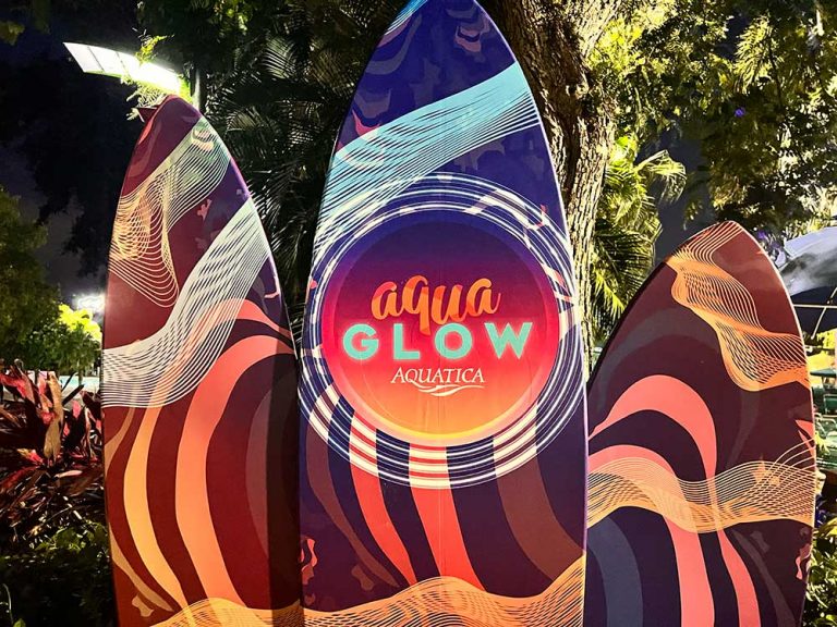 Dive Into Fun at Aquatica Orlando's New AquaGlow: A Dazzling Neon ...