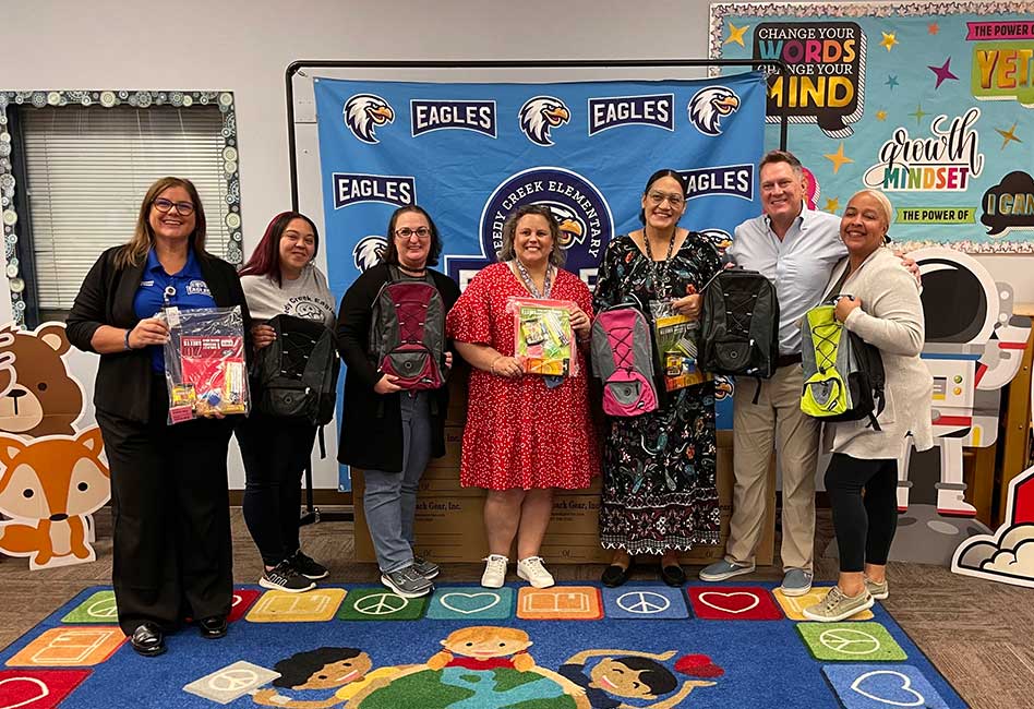 Commissioner Brandon Arrington Distributes Over 900 Backpacks During ...