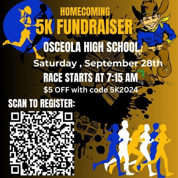 Osceola High School Homecoming 5K Fundraiser