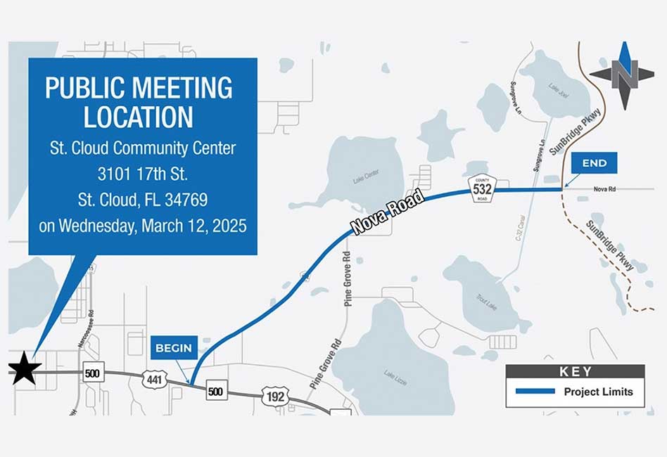 Osceola County Announces Public Meeting for Nova Road Widening Project ...