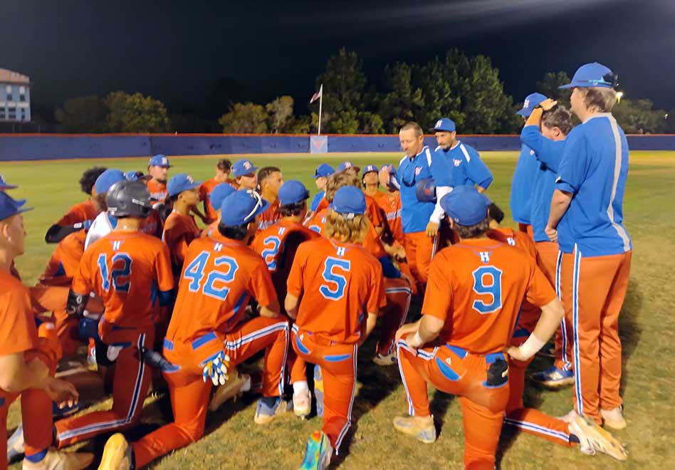 Horns Blast Nona To Advance to Boys Baseball Regional Semifinals