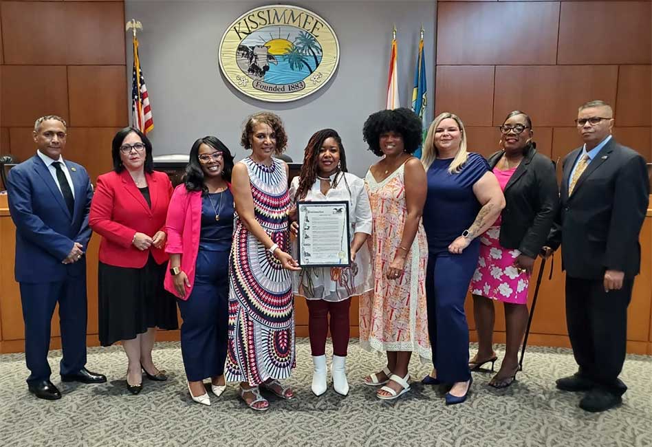 City of Kissimmee Honors Juneteenth with Proclamation Presented to ...