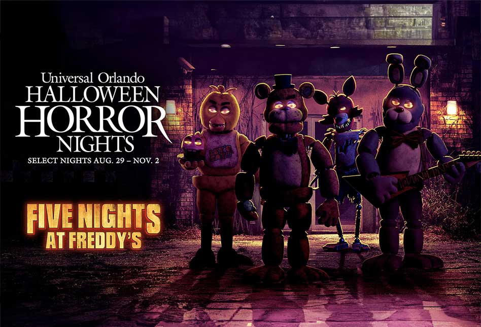 Universal Orlando’s Halloween Horror Nights Brings Terrifying ‘Five Nights at Freddy’s ...